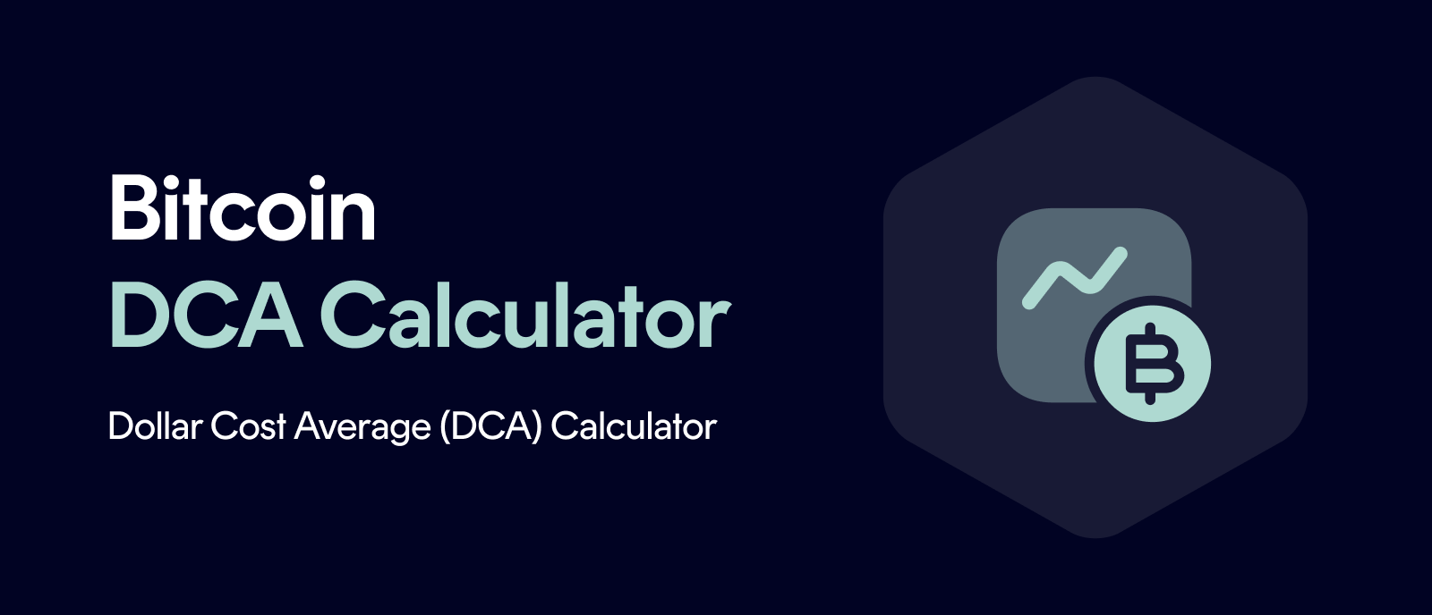 Bitcoin DCA Calculator – Dollar Cost Averaging (BTC)